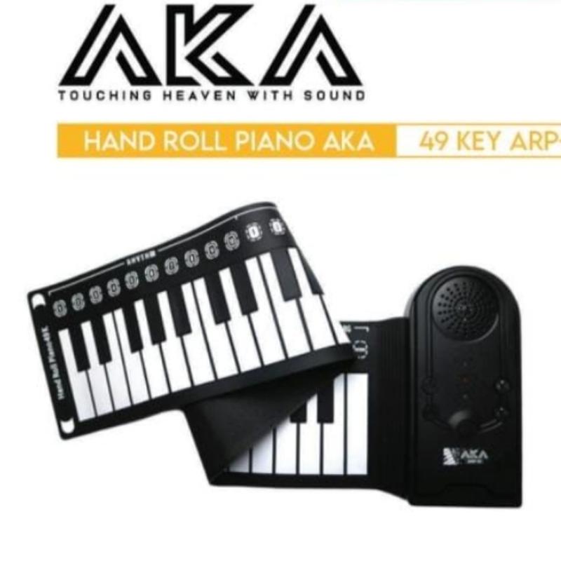 AKA ARP-10 Hand Roll Piano 49 Keys / Piano Lipat Fleksibel - Shop ...