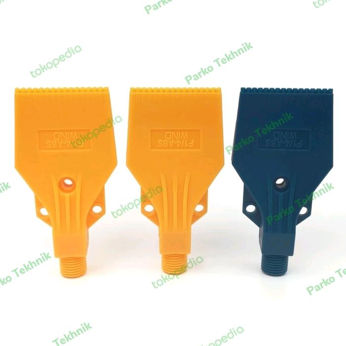 Jual Wind Jet Nozzle Air Blowing Planstic 2 Hole 1/4 BSPT / Wind Jet ...