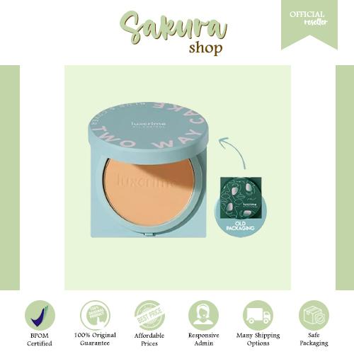 Jual LUXCRIME Blur & Cover Two Way Cake: Buttercream, Custard, Opera 8 ...