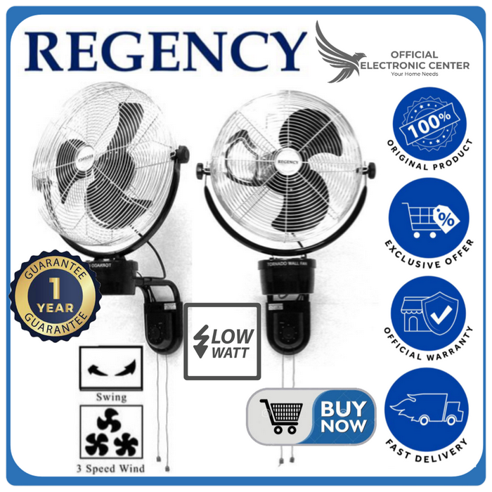 Jual KIPAS ANGIN REGENCY TW20 TW-20 TW 20 WALL FAN 20 INCH FULL ...