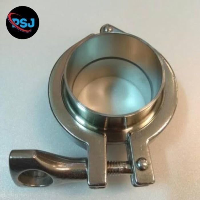 Jual Clamp Ferrule Sanitary Stainless SS304 5" Inch / Clamp Sanitary ...