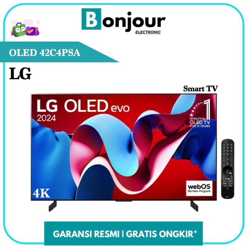 TV OLED LG 42 Inch OLED C4 LG 42C4 OLED LG 42C4PSA 4K Smart TV // OLED ...