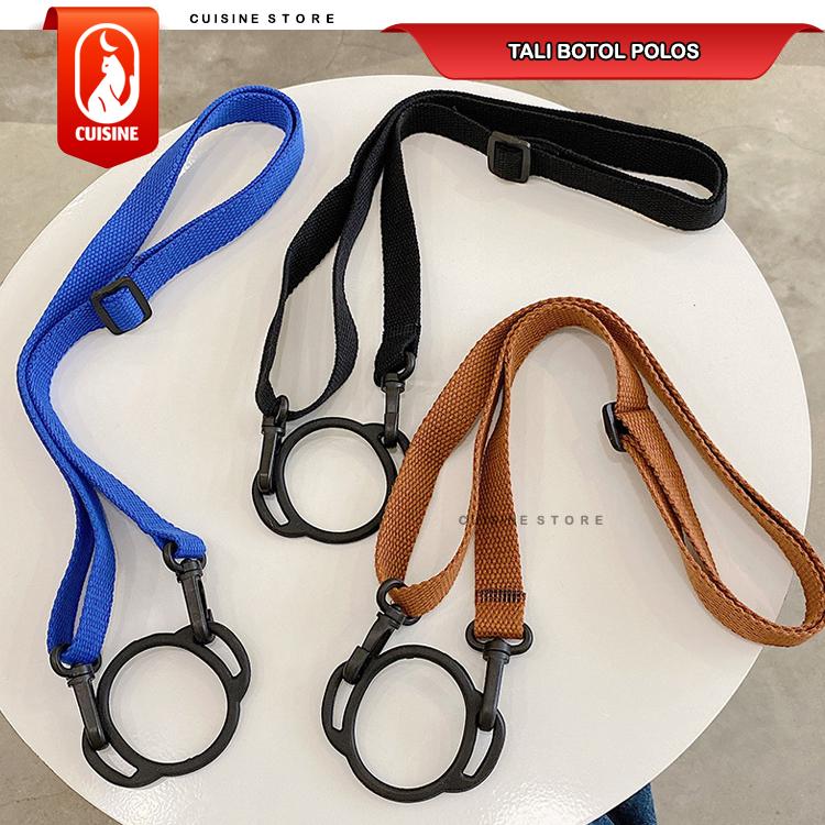 Tali Botol minum Polos Strap Serbaguna Bahan Tebal - Shop | Tokopedia