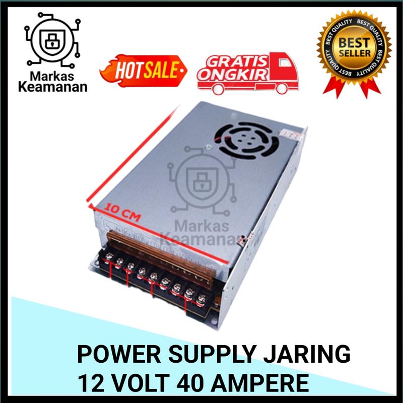 Adaptor 12V 40A Switching Power Supply - Shop | Tokopedia