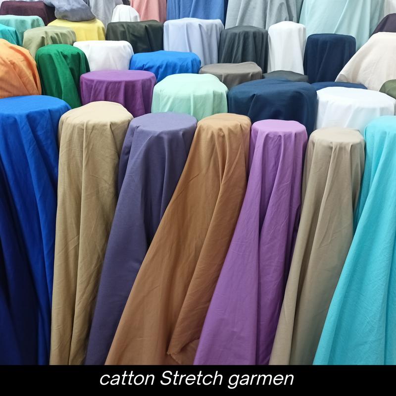 kain catton Stretch ,Kahatex polos garmen Stretch katun Stretch - Shop ...