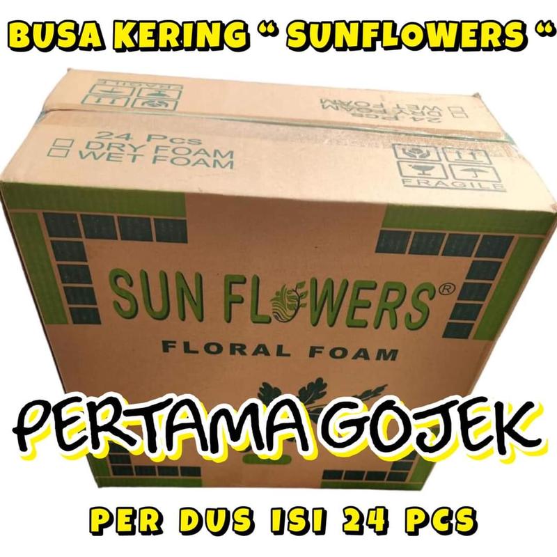 BUSA BUNGA PLASTIK/ FLORAL FOAM/ GABUS BUNGA SUNFLOWERS - Shop | Tokopedia