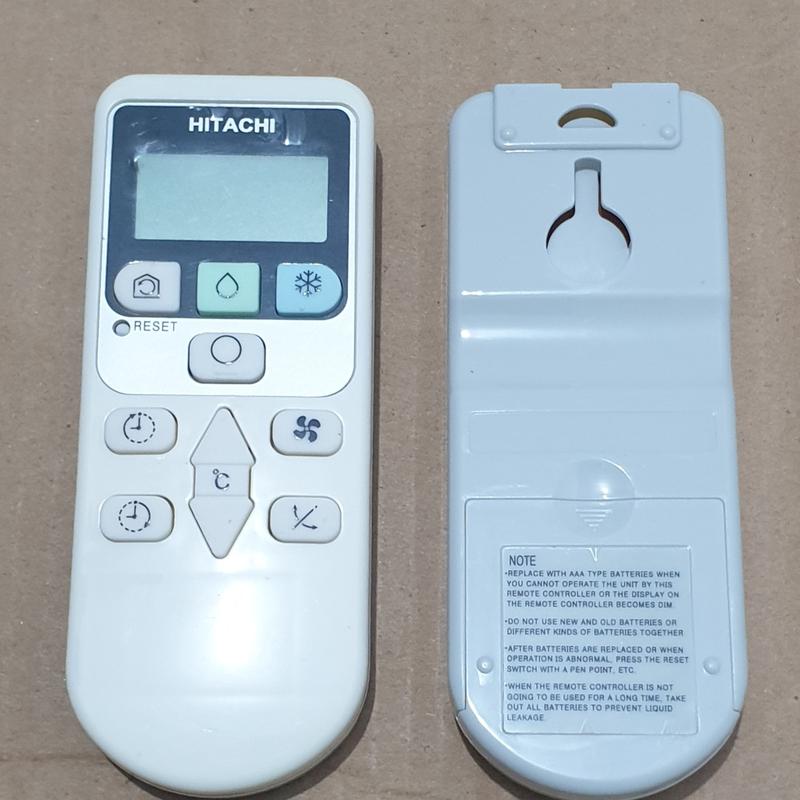 REMOTE AC HITACHI ORIGINAL ASLI , LANGSUNG PAKE SESUAI GAMBAR - Shop ...