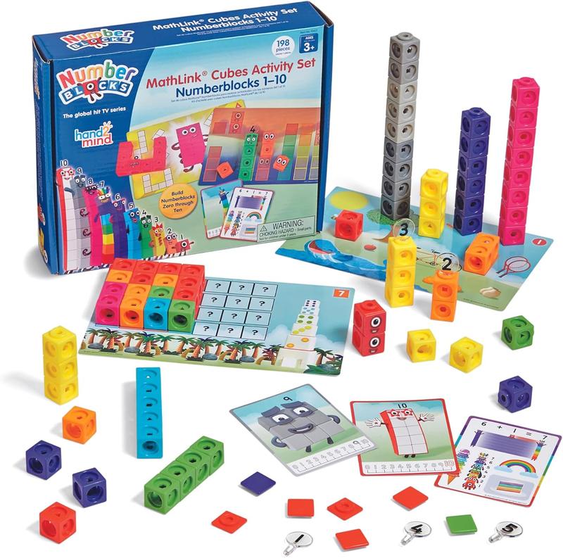 Hand2Mind Numberblocks MathLink Cubes 1–10 Activity Set - Shop | Tokopedia
