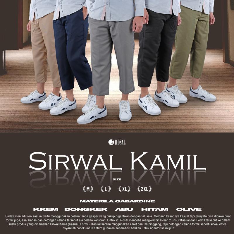 Sirwal dewasa Sirwal kamil Rosal by ROSAL - Shop | Tokopedia
