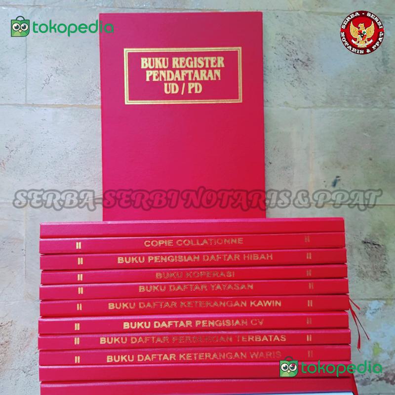 BUKU REGISTER PENDAFTARAN UD / PD BUKU PENDUKUNG NOTARIS - Shop | Tokopedia