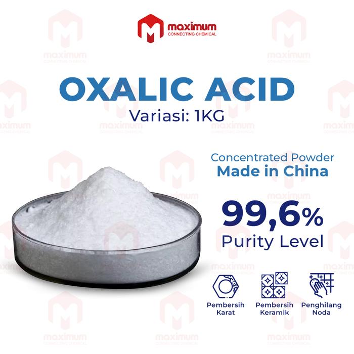 Jual OXALIC / OXALIC ACID / Osasir / Oksalat PEMBERSIH KERAK - 1 KG ...