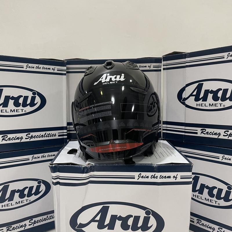 Helm copy arai black solid - Shop | Tokopedia