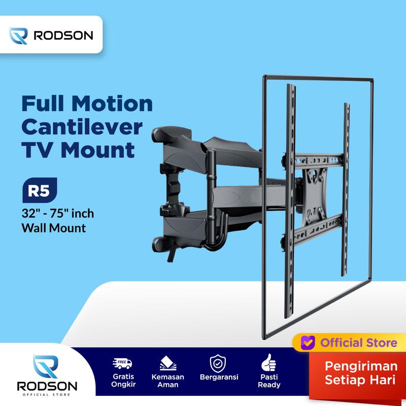 Bracket TV LED LCD R5 32 - 75 Inch Tilt Swivel Kualitas NB P5 - Shop ...