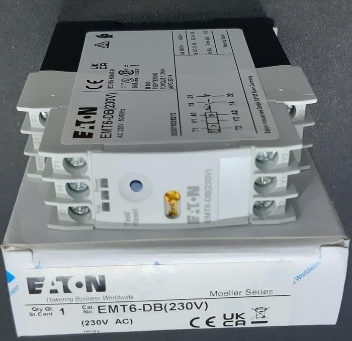 Jual EATON EMT6-DB(230V) 066401 Thermistor Overload Relay - Jakarta ...