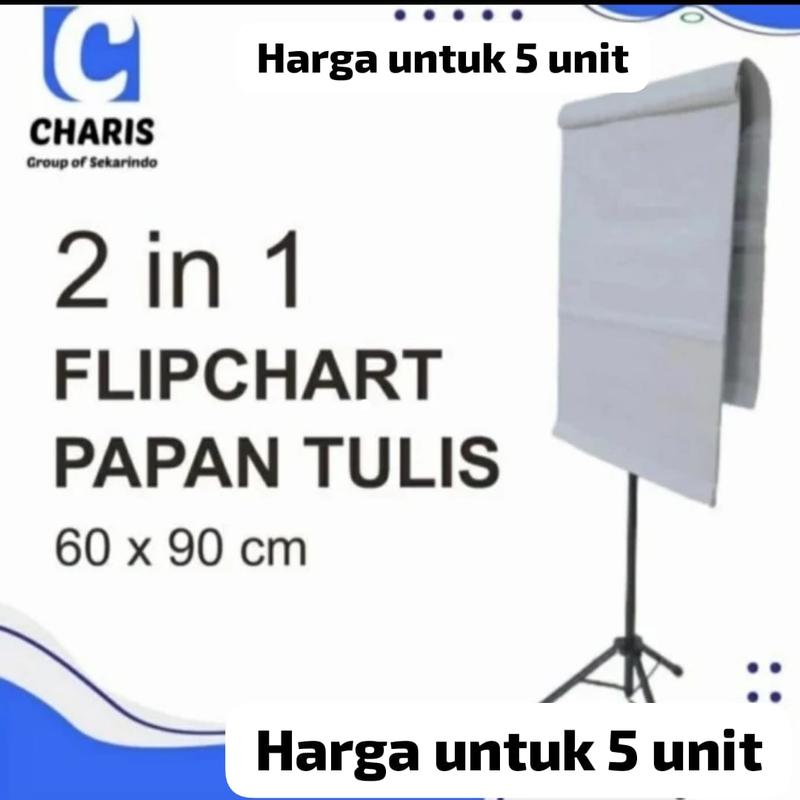 PAKET PAPAN TULIS FLIPCHART FLIP CHART PORTABLE 5 UNIT - Shop | Tokopedia