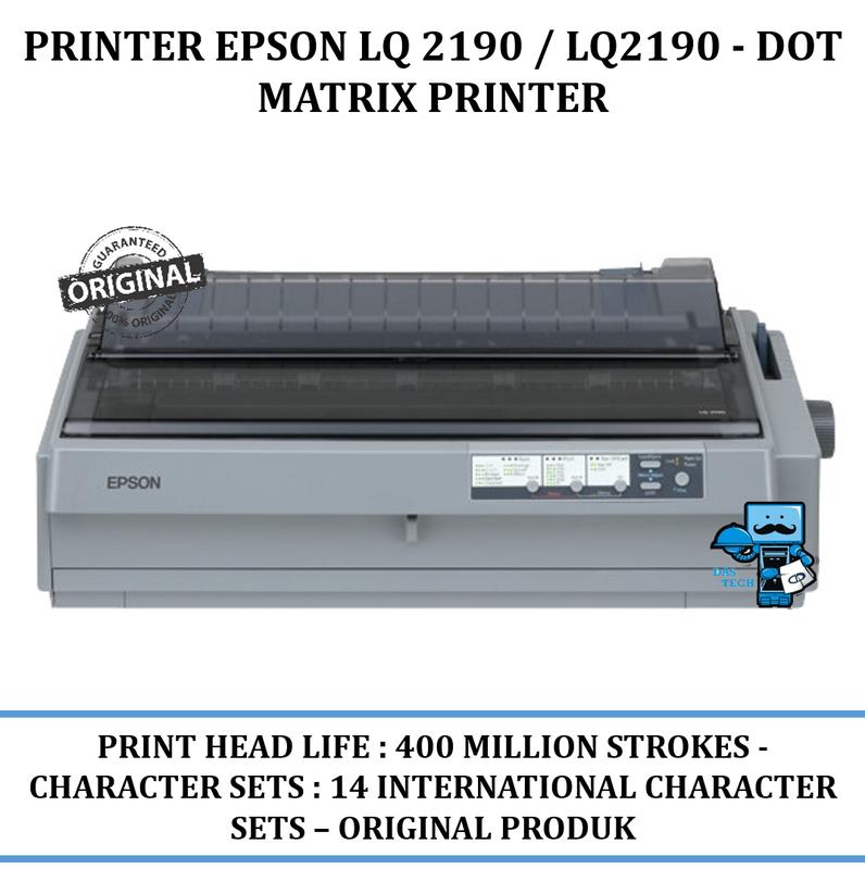 Printer Epson LQ 2190 - Dot Matrix Printer - Shop | Tokopedia