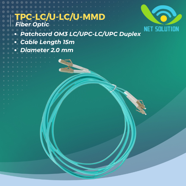 Jual OM3 Duplex LC- LC Patch Cords/OM3 Fiber Optic PatchCord 5-60M ...