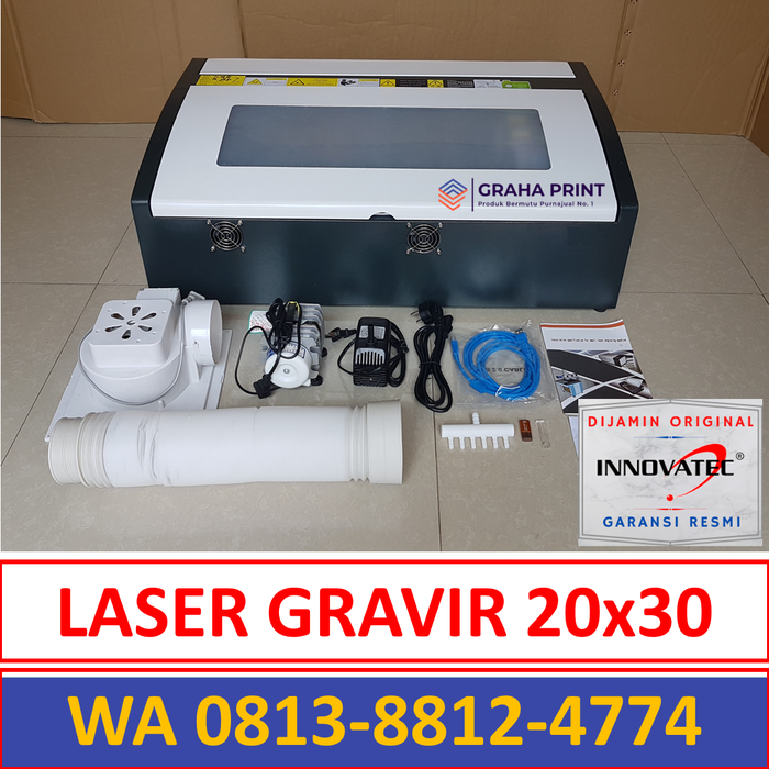 Jual Mesin Laser Gravir Mini INNOVATEC 20x30 - Mesin Laser Cutting ...