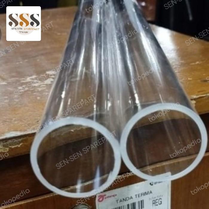 pipa akrilik bening 1" inch panjang 100cm / pipa akrilik custom - Shop ...