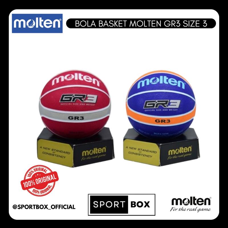 Bola Basket Molten GR3 size 3 - ORIGINAL (anak 3 - 6 tahun) - Shop ...