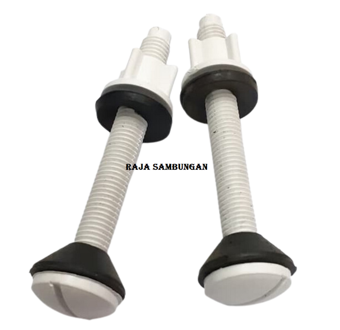 Jual Baut PVC Kepala Obeng Minus Tangki Closet WC Duduk Toilet Kamar ...