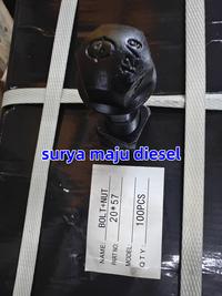 Jual Baut Mur Bolt & Nut Track Shoe Link Komatsu PC200 M20 x 57 Baja 12 ...