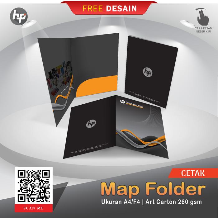 Jual Cetak Map Folder, Map Kantor, Map Sekolah Custom Design | Art ...