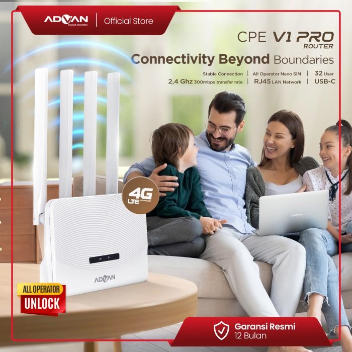 Promo ADVAN CPE V1 PRO 4G MODEM WIFI ROUTER LTE UNLOCK OPERATOR - Kota ...