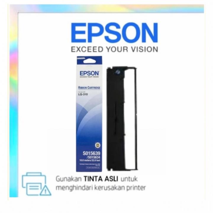Epson Ribbon Cartridge LQ-310 Original S015634 - Shop | Tokopedia