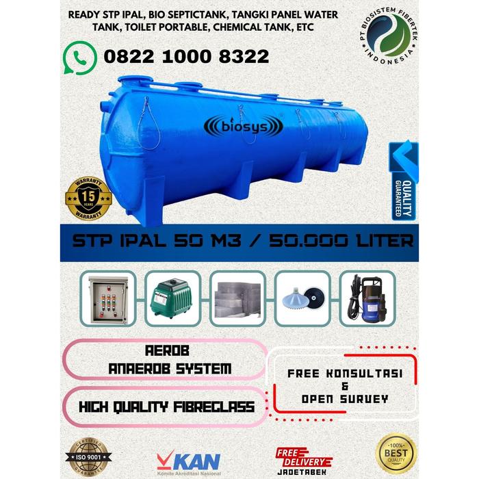 Jual Septic tank Biotech Sistem 50 m3 / 50.000 liter - BCX 50 ,Septic ...