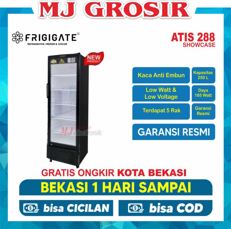SHOWCASE FRIGIGATE ATIS 288 5 RAK DISPLAY COOLER LOW BY FUJISEI - Shop ...
