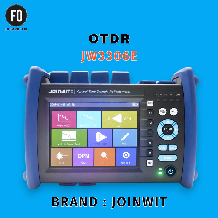 Jual OTDR JOINWIT JW3302 E optical time domain reflectometer jw 3302 E ...