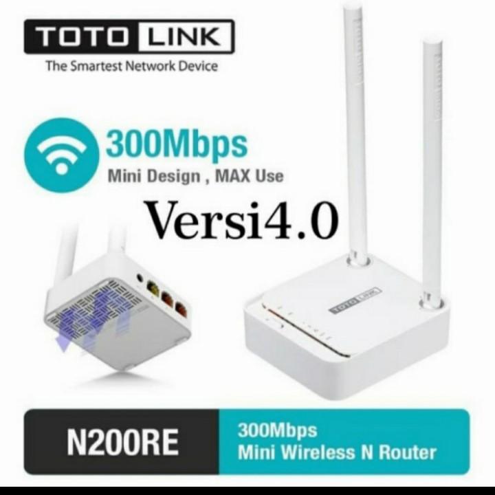 Totolink N200RE-Router Wiereless N Mini 300Mbps - Shop | Tokopedia