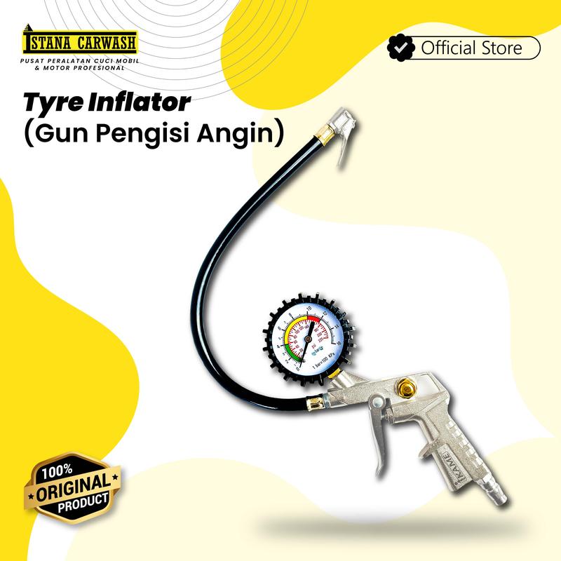 Tyre Inflator / Gun Isi Angin Ban Mobil Motor - Shop | Tokopedia