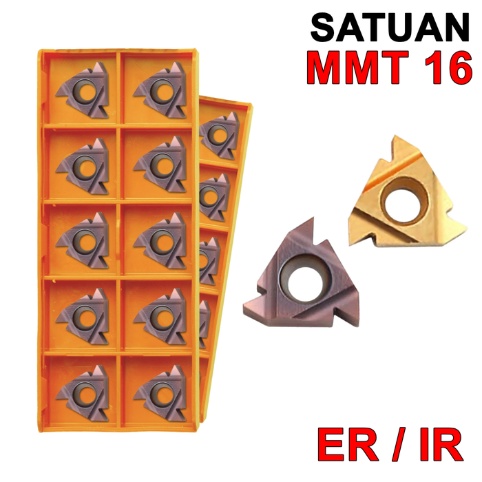 Promo Insert 16ER AG60 Insert Ulir 16ER AG55 Pahat Bubut Thread 16 ER ...