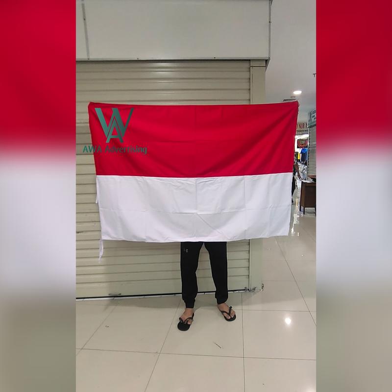 bendera merah putih ukuran 100x150 drill - Shop | Tokopedia