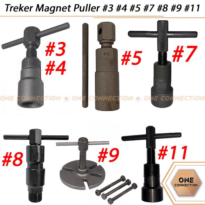 Jual Treker Magnet Puller No 3 4 5 6 7 8 9 10 11 12 Treker Magnet Honda ...