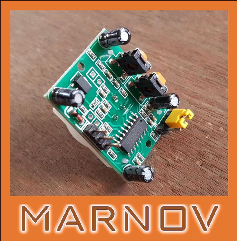 HC-SR501 PIR Motion Sensor Orang Manusia Modul Raspberry Pi Arduino ...
