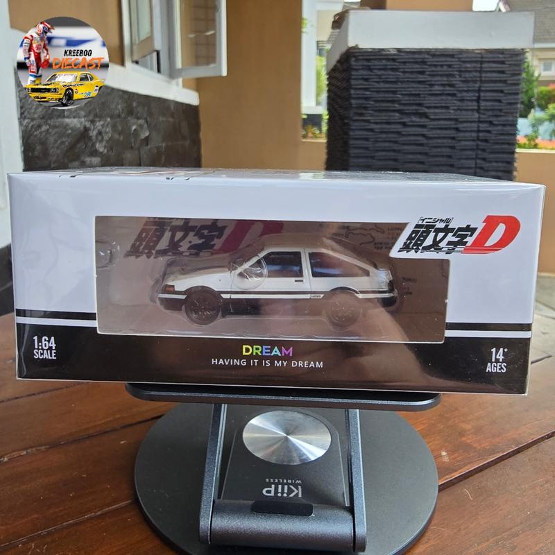 Die Cast 1:64 Toyota AE86 Initial D Simpel Version Time Micro - Shop ...