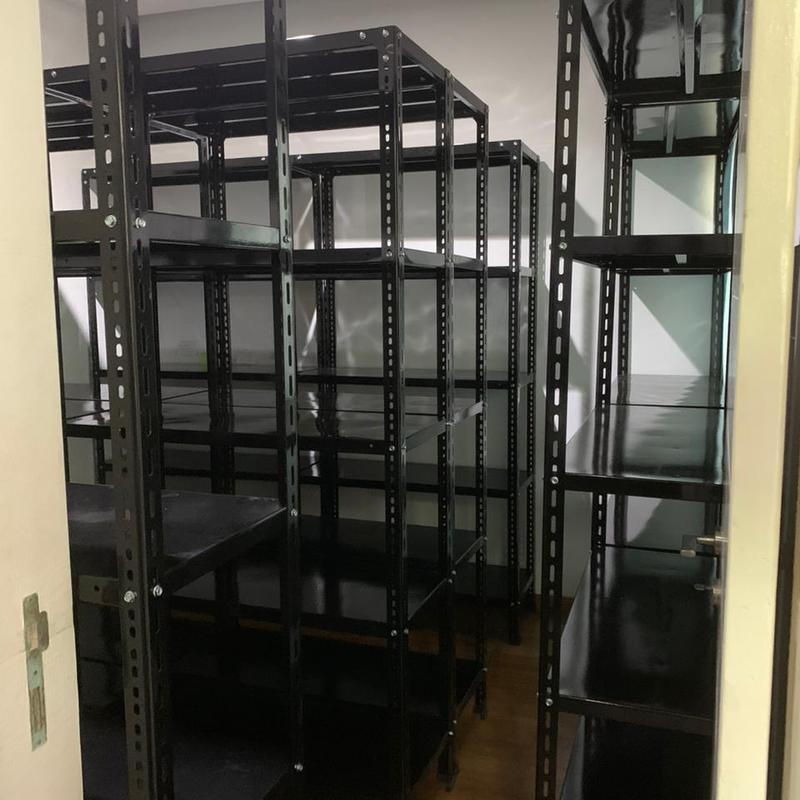 rak besi siku lobang warna 40*100*200 - Shop | Tokopedia