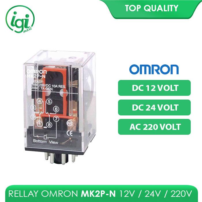 RELAY MK2P 12V OMRON / RELAY MK2PN 12VOLT OMR / RELAY MK2P-I - Shop ...