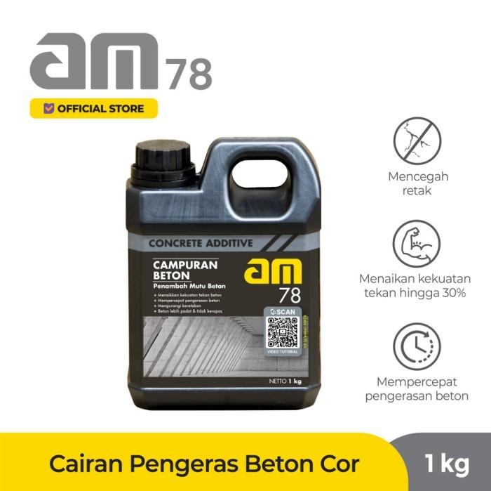 Jual AM-78 CONCRETE ADDITIVE 1 LTR | Additive am 78 cairan campuran ...