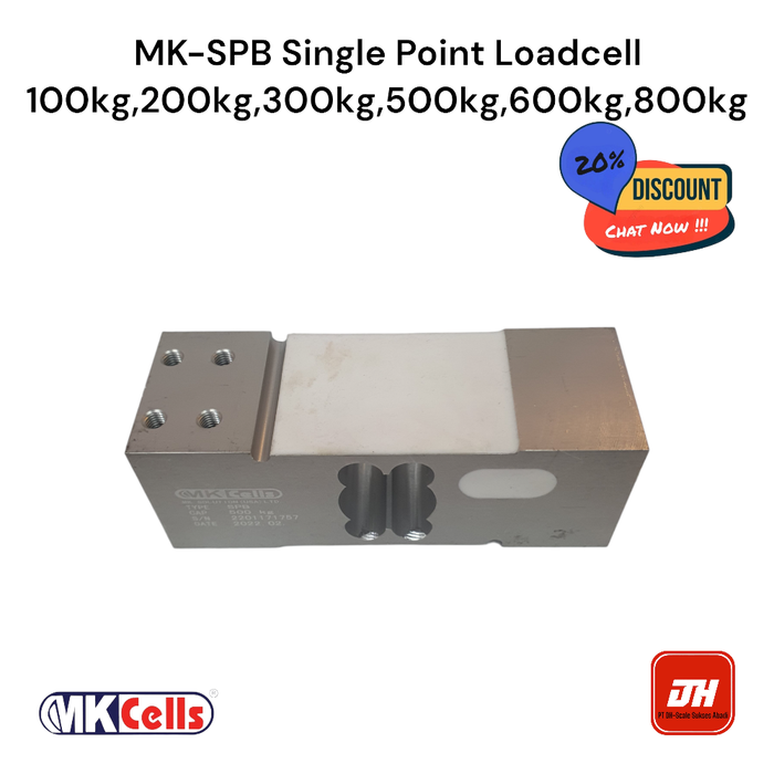 Jual Load cell single point sensor timbangan MK CELLs SPB kap 100Kg ...