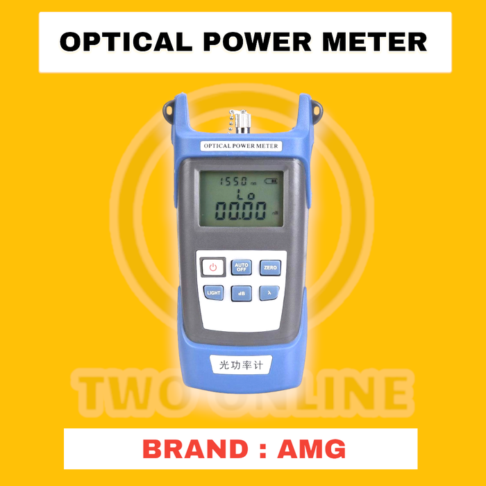 Jual Fiber optic Optical Power Meter Cable Tester ( OPM ) - AMG-ORANGE ...
