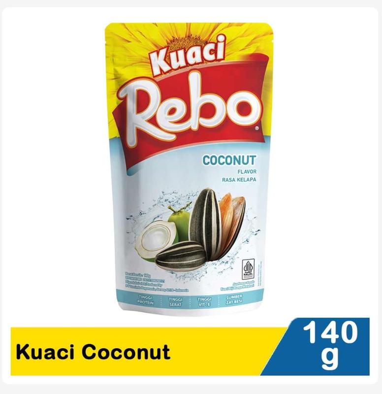 Rebo Kuaci Biji Bunga Matahari rasa Original / Salted Caramel / Green ...