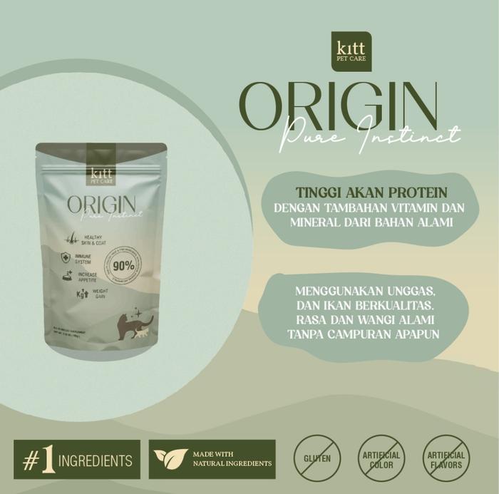 Jual Kitt Pet Care ORIGIN Pure Instinct Suplemen Lengkap / Penggemuk ...