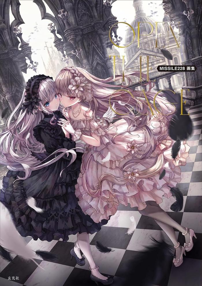 Jual OPEN THE CAGE - MISSILE228 Artbook - Yuri / Goth loli / Gothic ...