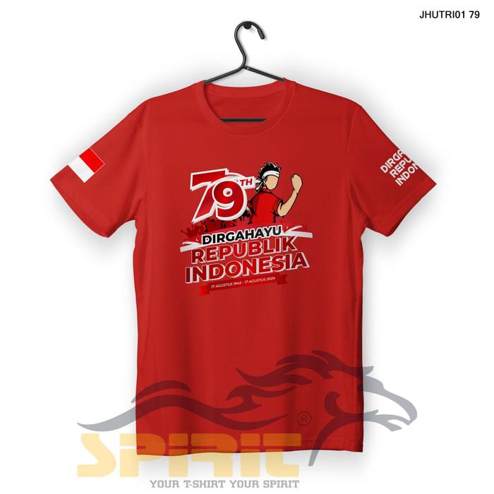 Jual Kaos 17 Agustusan 2024 HUT RI ke-79 - Putih, M - Jakarta Timur ...