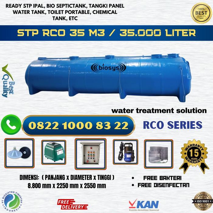 Jual Septic Tank TP IPAL Biosys 35 m3/35.000 liter, Biosung, Biotechno ...