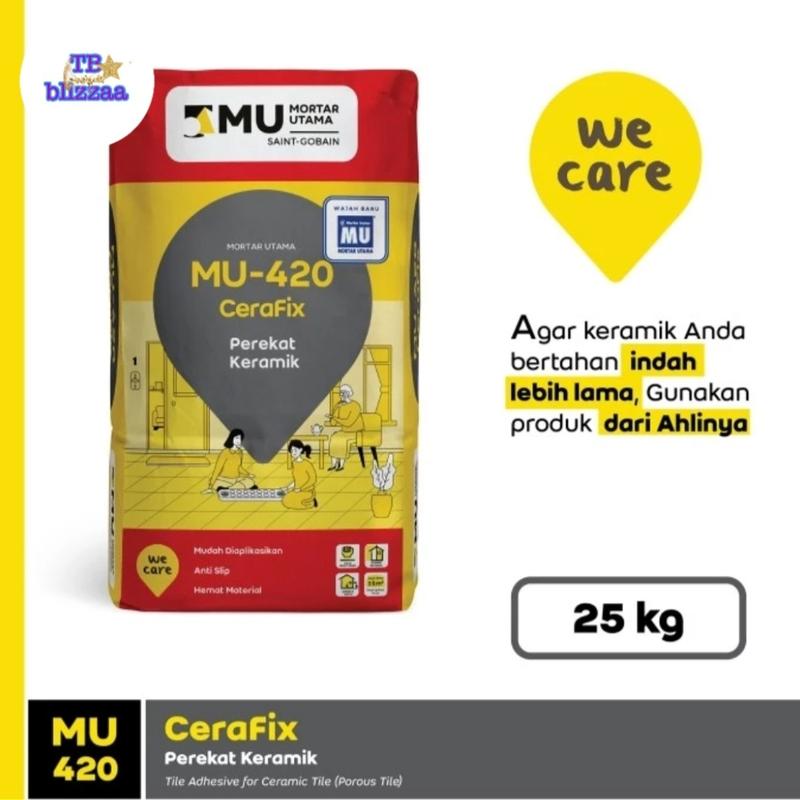 Mortar Utama MU 420 Cerafix Perekat Keramik MU420 Perekat Keramik ...